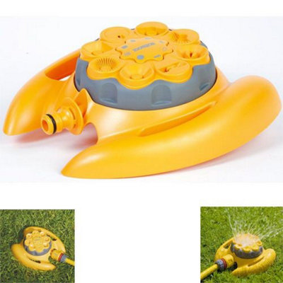 Hozelock 2515 Rotating Vortex Garden Sprinkler Multi Watering 8 Spray 79m2