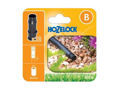 Hozelock 7031 0012 7031 End Plug 13mm (Pack 12) HOZ70310012
