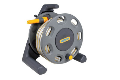 Hozelock - Compact Hose Reel 25 m ( 12.5 mm) : Integrated Handle ...