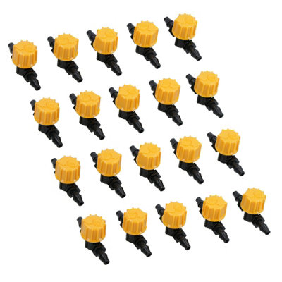 Hozelock In Line Flow Control Valve For 4mm Micro Irrigation Watering ...