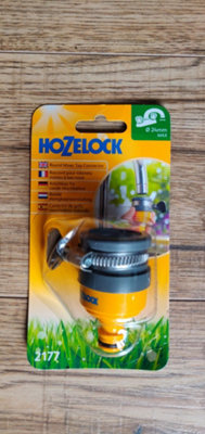 Hozelock Indoor Mixer Tap Connector 20mm to 24mm for Threadless Kitchen ...