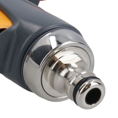 Hozelock Multi Spray Gun Pro Water Nozzle Hose Pipe 7 Function Metal ...