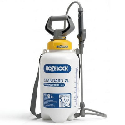 Hozelock Pressure Sprayer Standard 7L Durable Garden Sprayer 30cm Lance ...