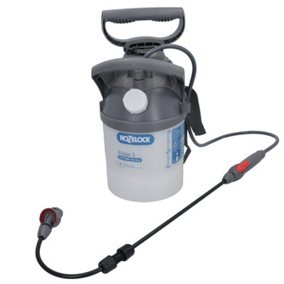 Hozelock Pulsar Viton 5 Ltr Garden Pressure Pump Sprayer + Lance Liquid ...