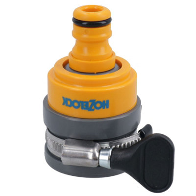 Hozelock Round Mixer Indoor Tap Connector 20-24mm Hose Pipe Adapter House