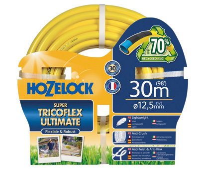 Hozelock Ultimate 30m Hose Pipe & Hozelock Oscillating Sprinkler Pro ...