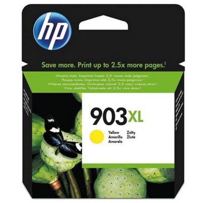 HP 903XL Ink Cartridge High Yield Yellow T6M11AE
