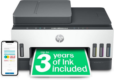 HP Smart Tank 7305 Wireless All-in-One Colour Printer - High Volume ...