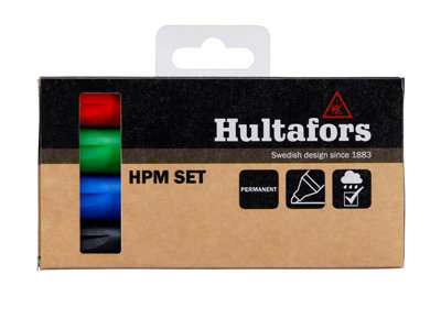 HPM Eco-Friendly Permanent Marker Set - 4 Vibrant Colors for Precision ...