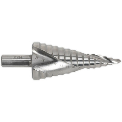 HSS 4341 Spiral Flute Step Drill Bit for Precision Drilling 4mm to 30mm ...
