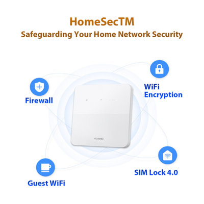 Huawei B320 Unlocked 4G/CAT 4 LTE Low Cost Mobile Wi-Fi Router