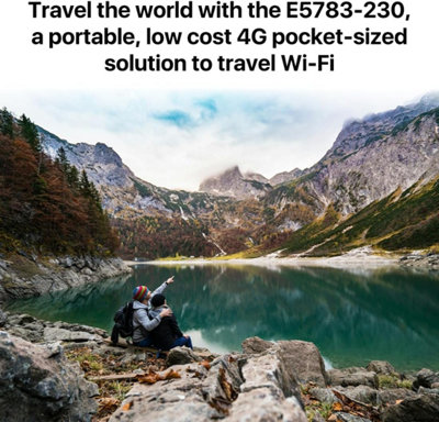 Huawei E5783-320a Unlocked 4G Travel Mobile Wi-Fi Hotspot
