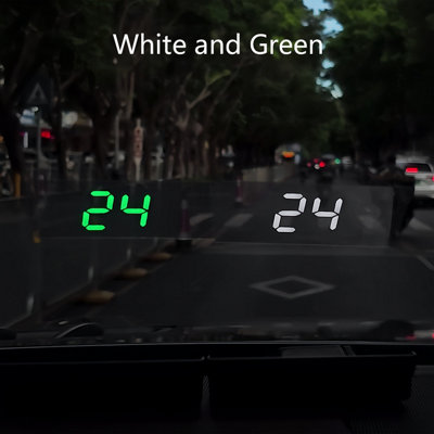 Hud Head Up Display Gps Speedometer Green