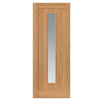 Hudson Glazed Laminate Internal Door - Finished | DIY at B&Q