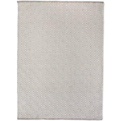 Hug Rug Woven Diamond Rug Natural 160X230