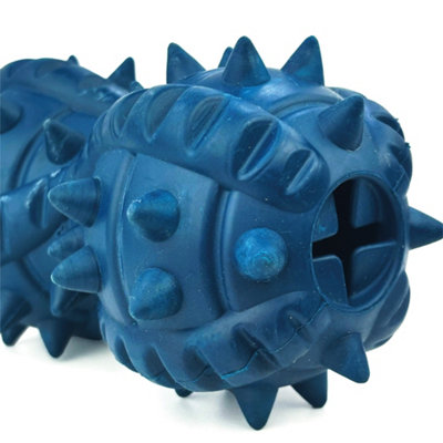 HugglePets Tactical K9 Natural Rubber Treat Dispenser Bouncer Dog Toy