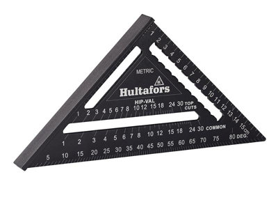 Hultafors 257030 Mini Metric Rafter Measuring Square 11cm HUL257030