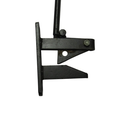 Hunting Type Gate Catch Self Locking - Black (Auto Drop Latch Farm ...
