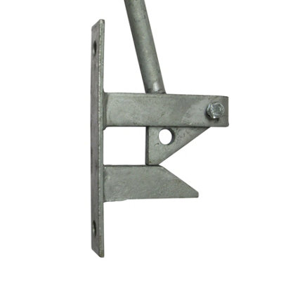 Hunting Type Gate Catch Self Locking - Galvanised (Auto Drop Latch Farm ...