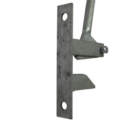 Hunting Type Gate Catch Self Locking - Galvanised (Auto Drop Latch Farm ...
