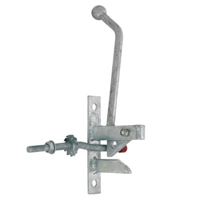 Hunting Type Self-Locking Auto Gate Catch Kit with Cranked Striker ...