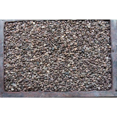 Huntleywood 8-14mm Mixed Colour Gravel Aggregate - 800kg Bulk Bag