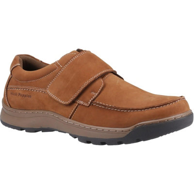 Hush Puppies Casper tan nubuck memory foam touch fastening smart formal ...