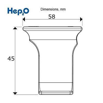 HX79/22W - Hep2O - HepKey Plus Demounting Tool Purple 22mm