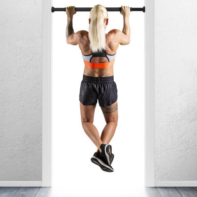 HXGN Adjustable Pull Up Bar for Versatile Home Workouts - Fits Door ...