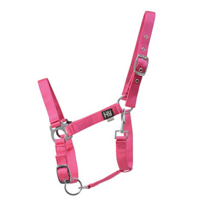 Hy Economy Plus Head Collar Cerise Pink (Cob)