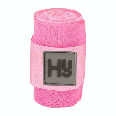 Hy Exercise Bandages (Set Of 4) Hot Pink (2m x 10cm)