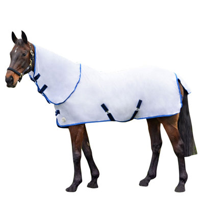 Hy Guard Signature Combo Fly Rug White/Blue (7 ft) | DIY at B&Q