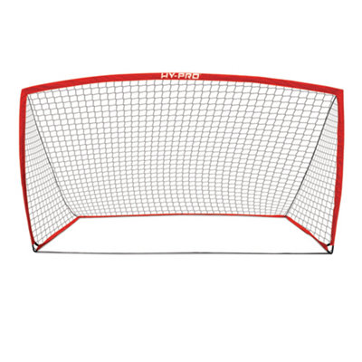Hy-Pro 12ft x 6ft Pop Up Flexi Football Goal, Portable Football Goal ...