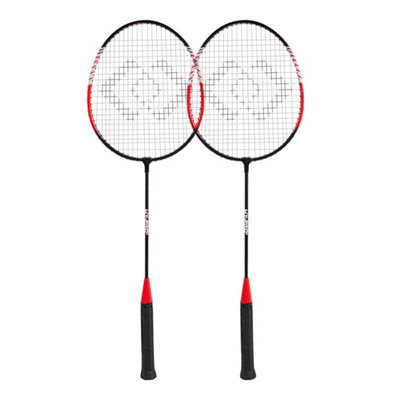 Hy-Pro 2 Person Badminton Set, Shuttlecocks and Carry Case