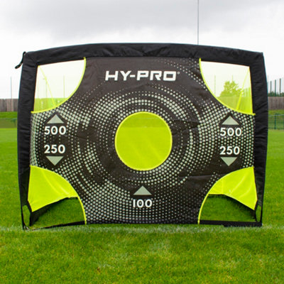 Hy-Pro 4ft x 3ft 2-in-1 Target Pop Up Flexi Football Goal, Portable ...