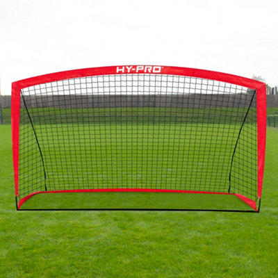 Hy-Pro 9ft x 5ft Pop Up Flexi Football Goal, Portable Football Goal ...