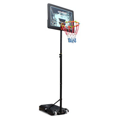 Hy-Pro Adjustable Basketball Stand - 1.6m - 2.6m, LED Lights, With ...