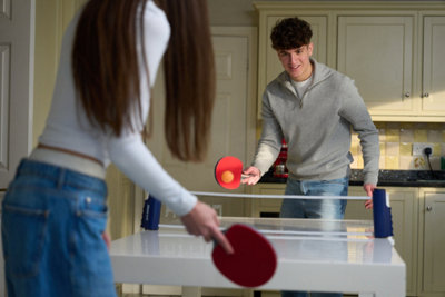 Hy-Pro Table Tennis Set with 2 Bats