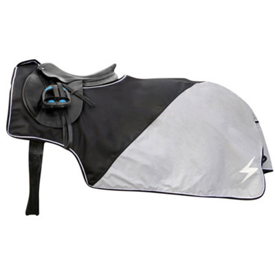 Hy Silva Flash Waterproof Horse Exercise Sheet Black/Silver (4 9 ...