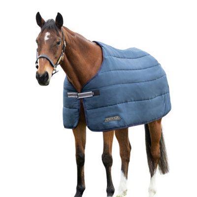 Hy StormX Empra Standard-Neck Horse Rug Liner Navy (6 3")
