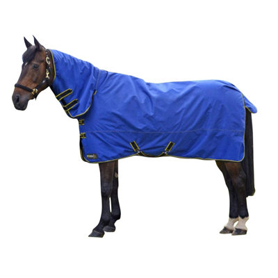 Hy StormX Original 100 Combi Stable Rug Royal Blue/Navy/Yellow (6ft 9in ...