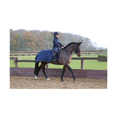 Hy StormX Original Waterproof Exercise Sheet Navy/Reflective Piping ...