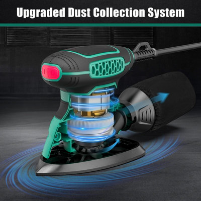 HYCHIKA Powerful Rat Sander 140W Compact Design