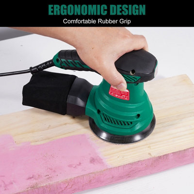 HYCHIKA Powerful Round Sander with Variable Speed Control