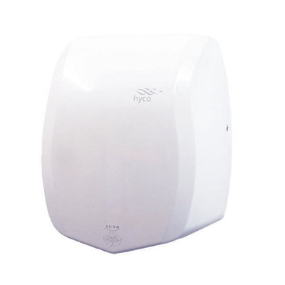 Hyco Prism 0.9kW Automatic Hand Dryer White with Blue LED & Rapid 10 ...