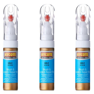 Buy Hycote Colour Touch Up Brush Paint Finish XCTO100 Gold 12.5mL ...