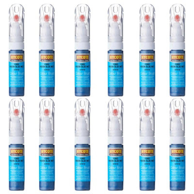 Hycote Colour Touch Up Brush Paint Ford Vision Blue (Metallic) 12.5ml ...