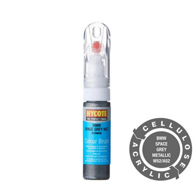 Hycote Colour Touch Up Brush Paint XCBM609 BMW Space Grey (Metallic) 12 ...