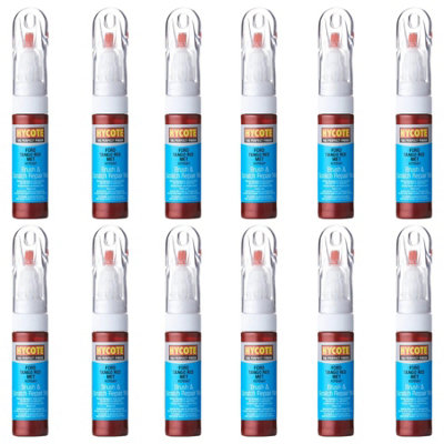 Hycote Colour Touch Up Brush Paint XCFD507 Ford Tango Red (Metallic) 12 ...