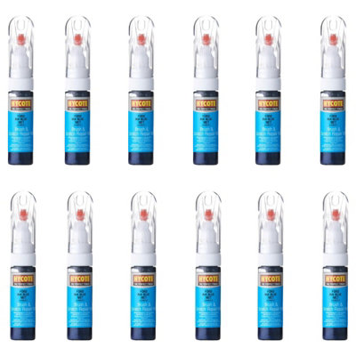 Hycote Colour Touch Up Brush Paint XCFD717 Ford Ink Blue (Metallic) 12 ...